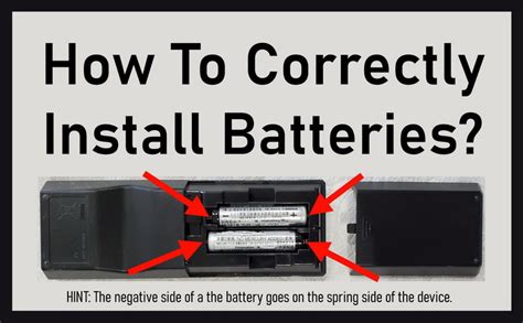 RemoveandReplace Com How To Correctly Install Batteries In Battery