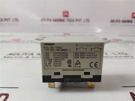 Omron G7l-2a-tubj Power Relay - Aeliya Marine
