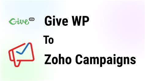 How To Integrate Givewp With Zoho Campaigns Only 2 Easy Steps Bit Apps