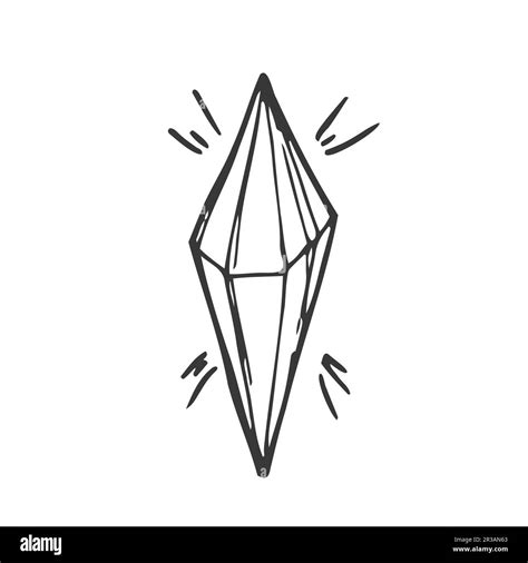 Simple Diamonds Drawing