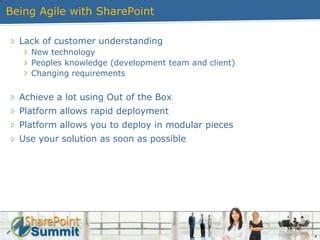 Being Agile With SharePoint PPT