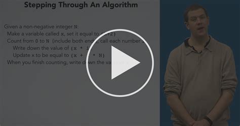 Stepping Through An Algorithm Introduction Coursera