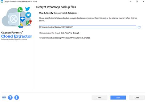 Whatsapp Database Decrypt Via Cloud And Token From Any Android Device