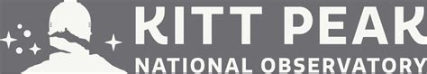 Logo Kitt Peak National Observatoryhorizontal White Noirlab