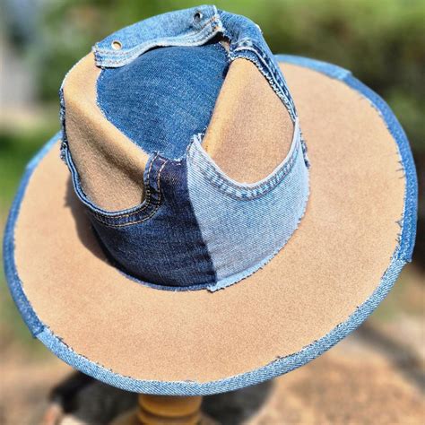 Naked Denim Fedora Etsy