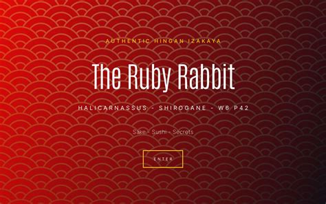 The Ruby Rabbit