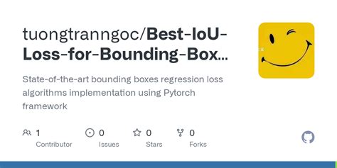 Github Tuongtranngocbest Iou Loss For Bounding Box Regression State Of The Art Bounding