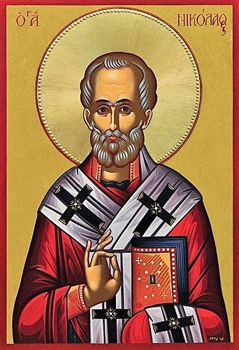 Saint Nicholas Of Myra Large Icon Ancient Faith Store