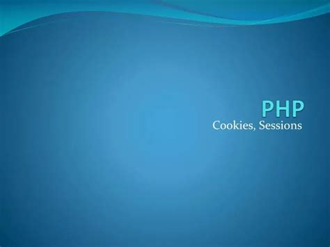 Ppt Php Powerpoint Presentation Free Download Id3009812