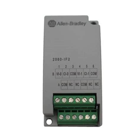 2080 if2 2 point analog input plug in module 2080 if2 plc module sealed
