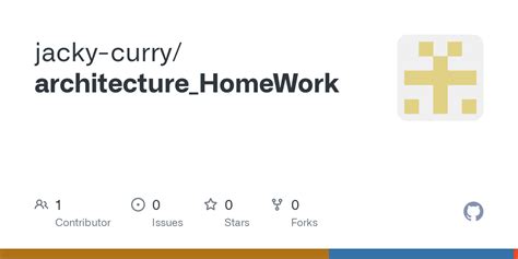 Github Jacky Curryarchitecturehomework