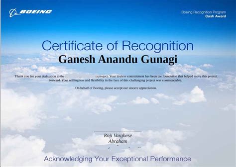 Ganesh Gunagi 🌩️🇮🇳 On Linkedin Boeing Salesforce