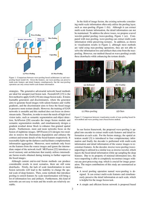 Wavepf A Novel Fusion Approach Based On Wavelet Guided Pooling For