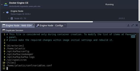 build software stack container image and add template to jelastic private