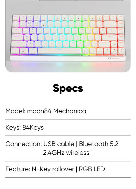 Jual Magegee Bluetooth Mechanical Keyboard Wireless Models Gaming G Hotswap Red Brown