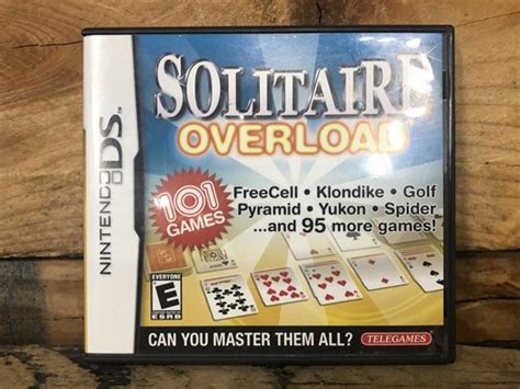 Solitaire Overload Nintendo Ds 2007 Complete 834815005048 Ebay