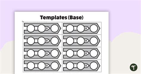 Number Sentence Strips Teach Starter