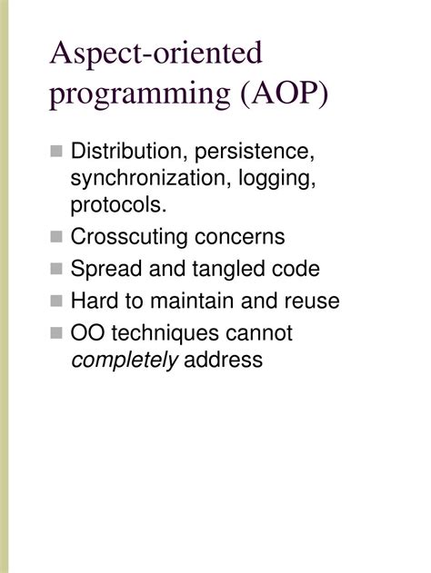 ppt aop driven variability in software product lines powerpoint presentation id 90435