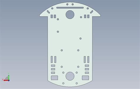 Arduino2wd机箱和超声波传感器支架 模型图纸免费下载 懒石网