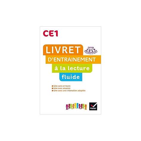 Lecture Ce1 Ed 2019 Livret Dentrainement à La Lecture Fluide