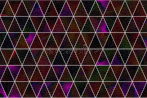Triangle Strip Abstract Pattern Of Geometric Background Texture Or Backdrop Artwork Effect
