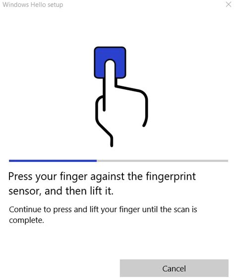 How To Configure Windows Hello In Windows For Biometric Scanners Dell US