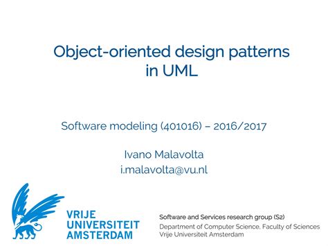 Object Oriented Design Patterns In Uml Software Modeling Computer