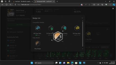 Harsh Pawar On Linkedin Leetcode Challengeaccepted Maybadge