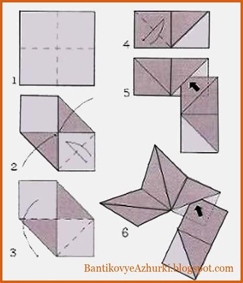 Как сделать объемную звезду из бумаги поэтапно к 9 мая схема