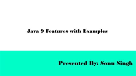 Java 9 Features Odp