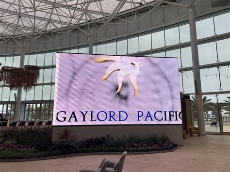 Excited For The Upcoming Opening Of The New Gaylord Pacific In Chula