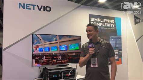 Ise 2023 Netvio Showcases Jp4 Series Of Av Over Ip Products