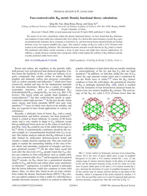 Pdf Metal Density Functional Theory Calculations Dokumen Tips