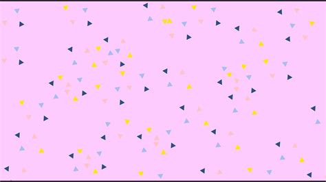 귀여운 세모 패턴 분홍색 동영상 배경 다운로드mp4 Youtube