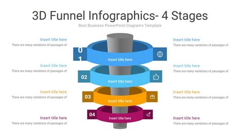 Infographics Package Powerpoint Diagrams Template 3 D