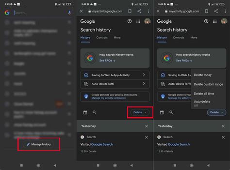 How To Delete Google Search History A Step By Step Guide