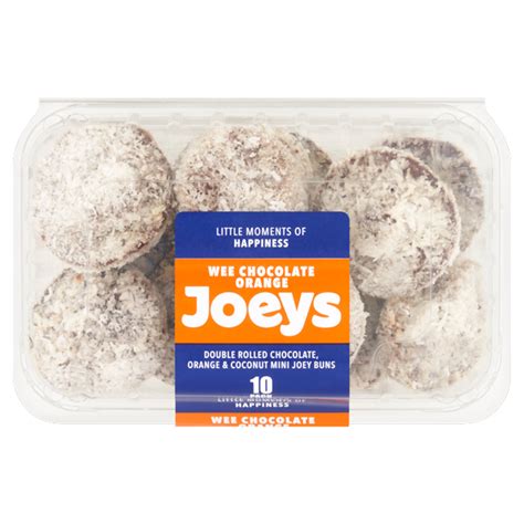 Wee Chocolate Orange Joeys Irwins Bakery