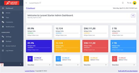 7 Best Free Laravel Admin Templates Freshdesignweb