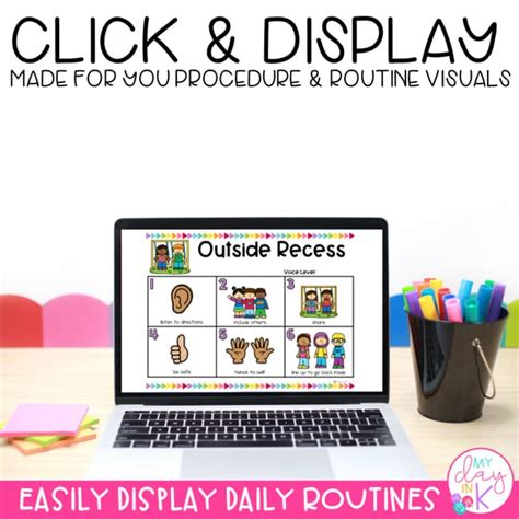 Classroom Management Routines And Procedures Visuals Digital Slides