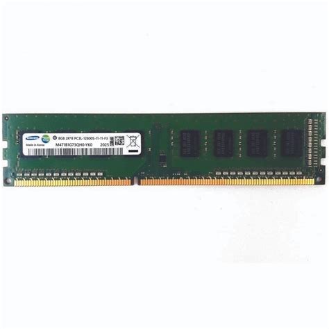 رم دسکتاپ Ddr3 تک کاناله 1600 مگاهرتز Cl11 سامسونگ مدل Pc3l ظرفیت 8 گیگابایت