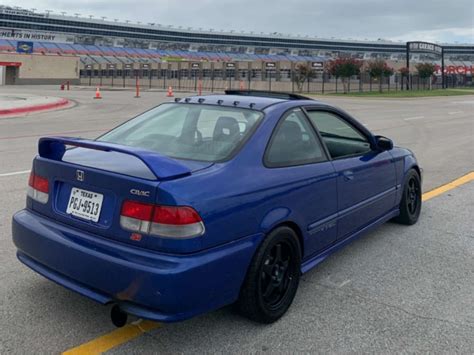 2000 Honda Civic Si Blue
