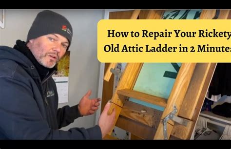 Solve Your Stuck Or Jammed Attic Ladder Problem Rihot
