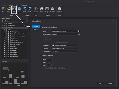 Apexsql Model 2018 Screenshot Tour Apexsql Model 2018 Screenshot Tour