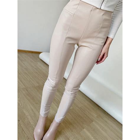 Womens Classic Tight Faux Leather Pants — Legletic