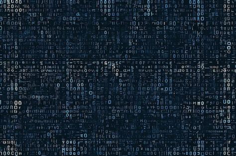 Premium Photo Computer Data Pattern Binary Code Seamless Vector