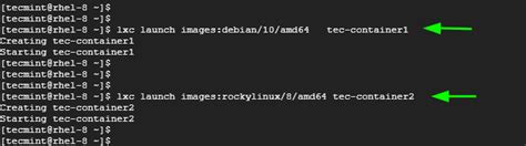Install LXC Linux Containers In RHEL Rocky AlmaLinux DesignLinux