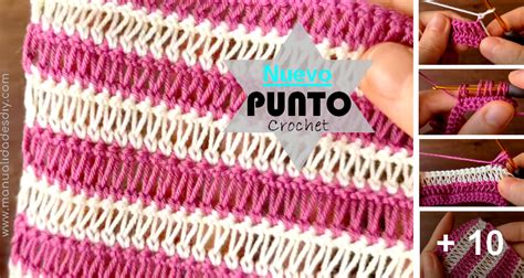 Nuevo Punto Calado A Crochet ⋆ Manualidades Diy