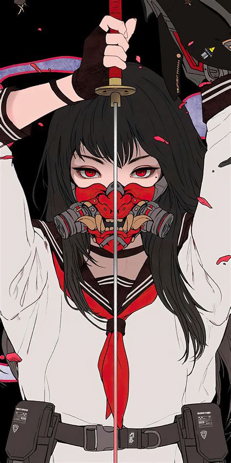 Samurai Wallpaper 4k Katana Girl Anime Girl