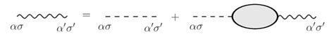 The Exact Self Consistent Equation For The Total Screened Coulomb