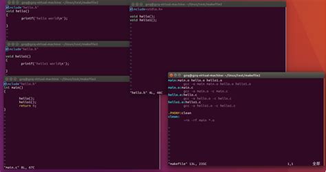 Makefile快速上手（1）makefile的编写及使用利用文本编辑器创建helloc文件 注本实验中的所有myname为 Csdn博客